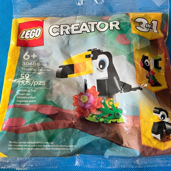 Lego | Toys | Lego 3688 Tropical Toucan 59 Pieces | Poshmark